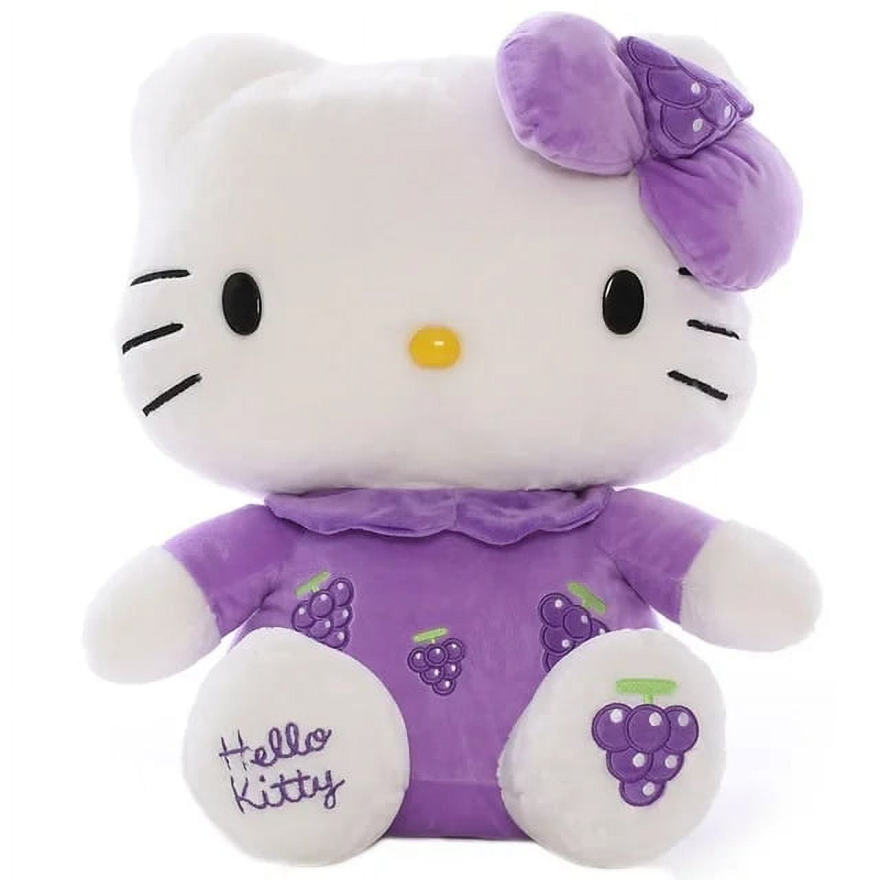 12inch Sanrio Hello Kitty Doll Fruit Strawberry Grape Cat Doll Children ...