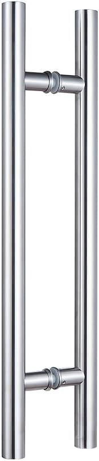 The 12inch/Thick 1.2mm/304 Push Pull Door Handle Solid Standoffs Heavy ...