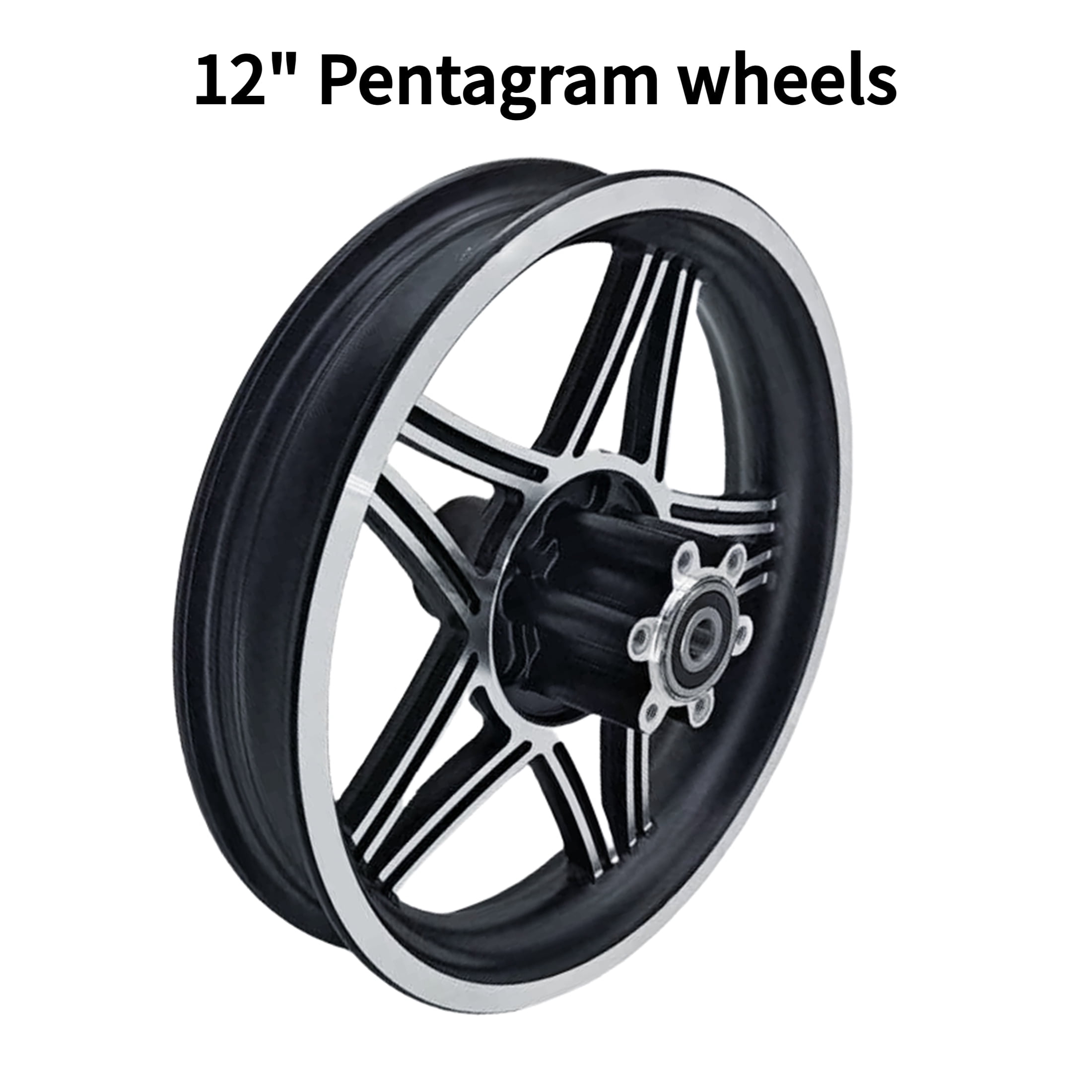 12 Inch Tire Aluminum Rim Wheel Hub For MX350 MX400 Dirt Bike Scooter ...