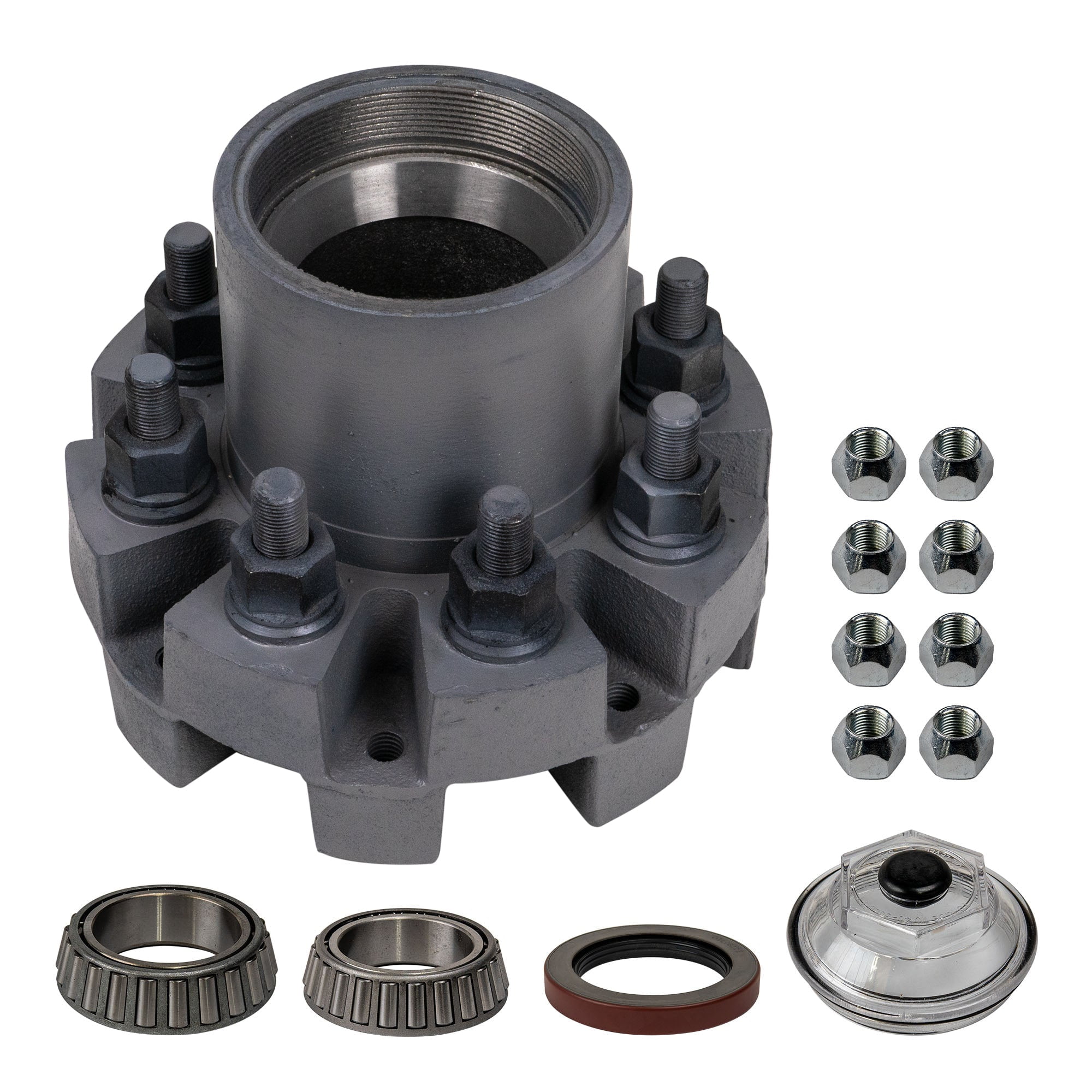 12k Trailer Axle Hub Assembly - 8 Lug - TK - Walmart.com