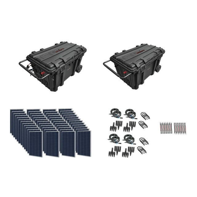 12kW (36kW Surge) Rebel Solar Generator, Whole Home Off-Grid Solar ...