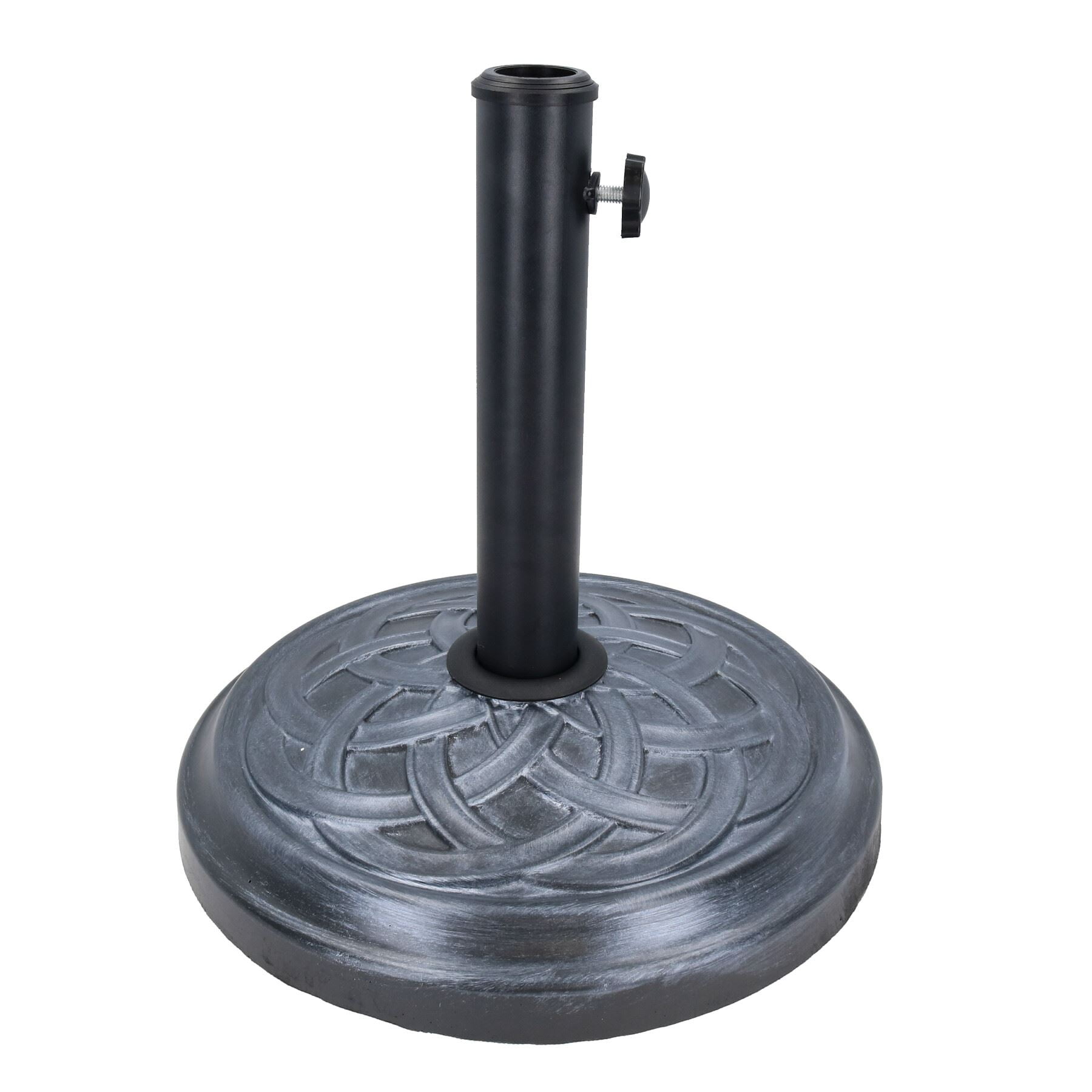 12kg Garden Parasol Umbrella Sun Shade Base Support Holder With Metal ...