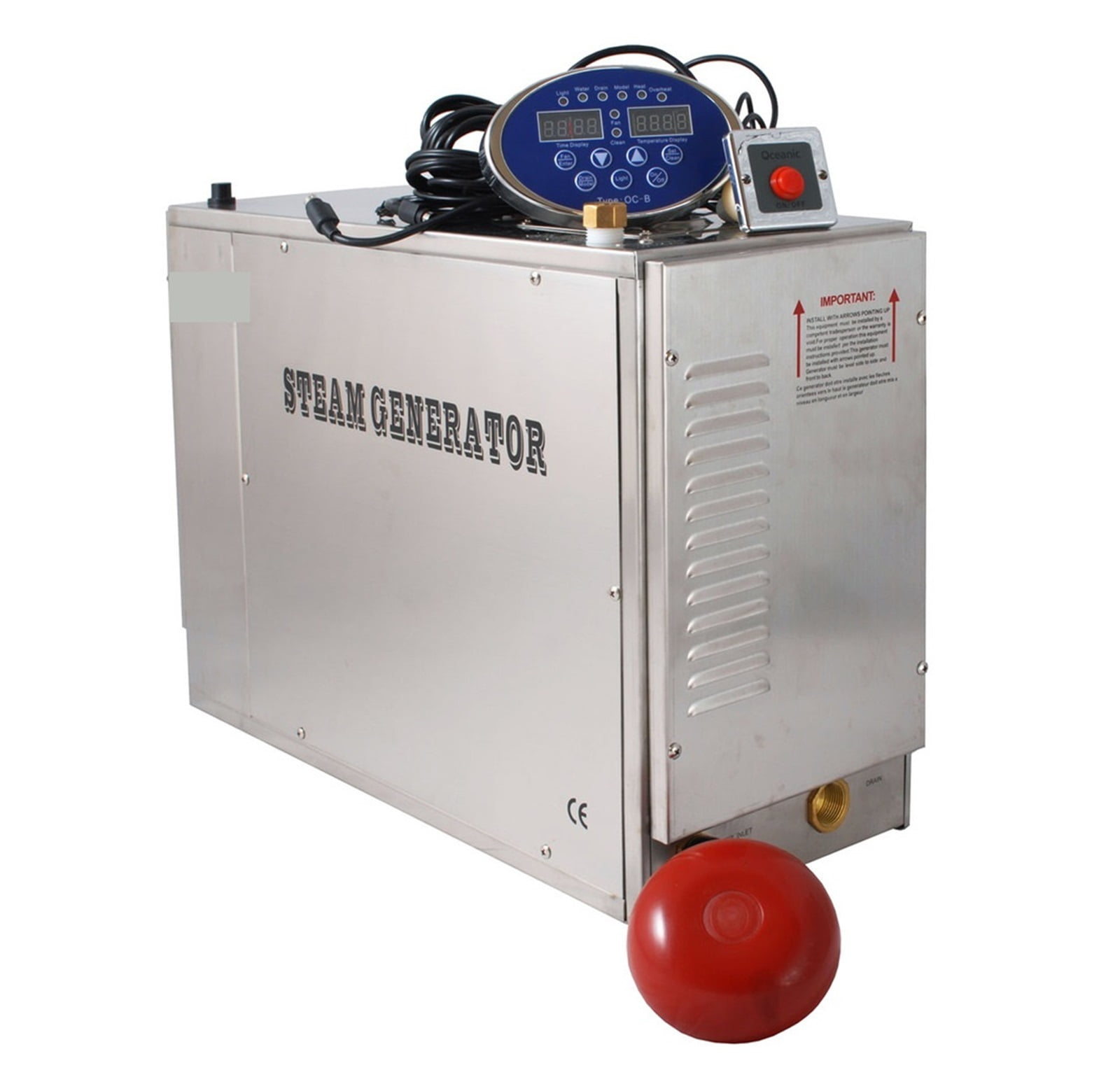12kw Steam Bath Shower Steam Generator,sauna Steam Machine Wet Steam ...