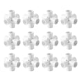 12lots Durability Water Pipe Connectors Elbow Corner Side Outlet Tees ...