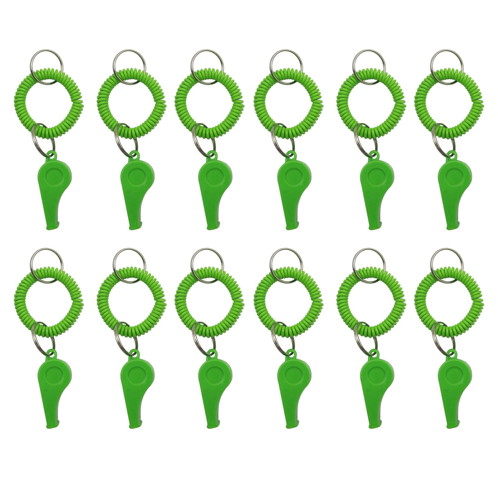 12lots Loud Plastic Whistles High Pitched Sound Team Building Equipment ...