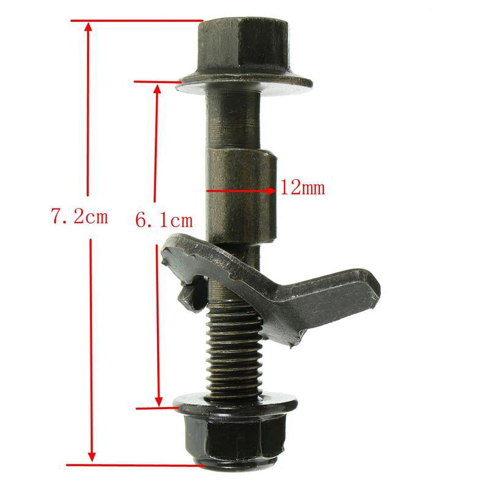12mm 4 Wheel Eccentric Screw Alignment Lobe Bolt 10.9 Green Car Parts ...