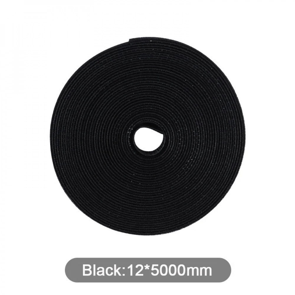 12mm 5m Data Cable Management Cable Tie Reusable Removable Multi ...