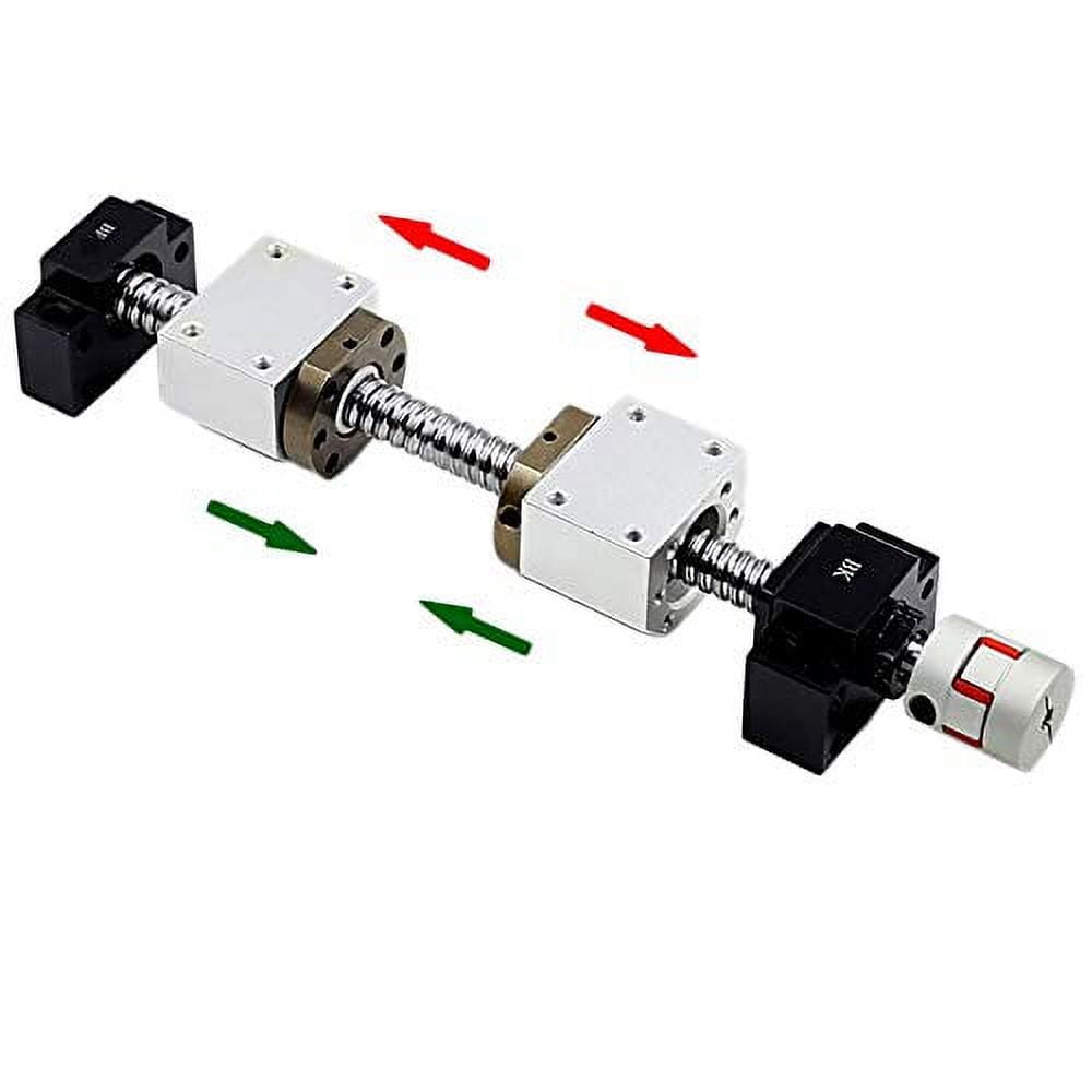 12mm Bi Directional Ball Screws Left and Right Hand Combo Ballscrew ...
