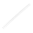 12mm Binder Rings Flexible PVC Binding Comb 30 Rings Binding Coil for ...