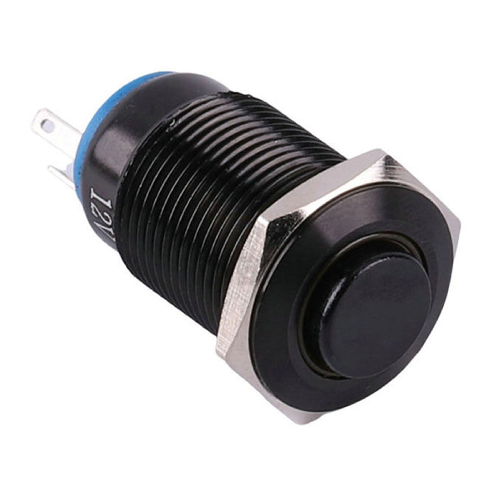 12mm Button Waterproof Metal Push Button Switch 12V Momentary ...