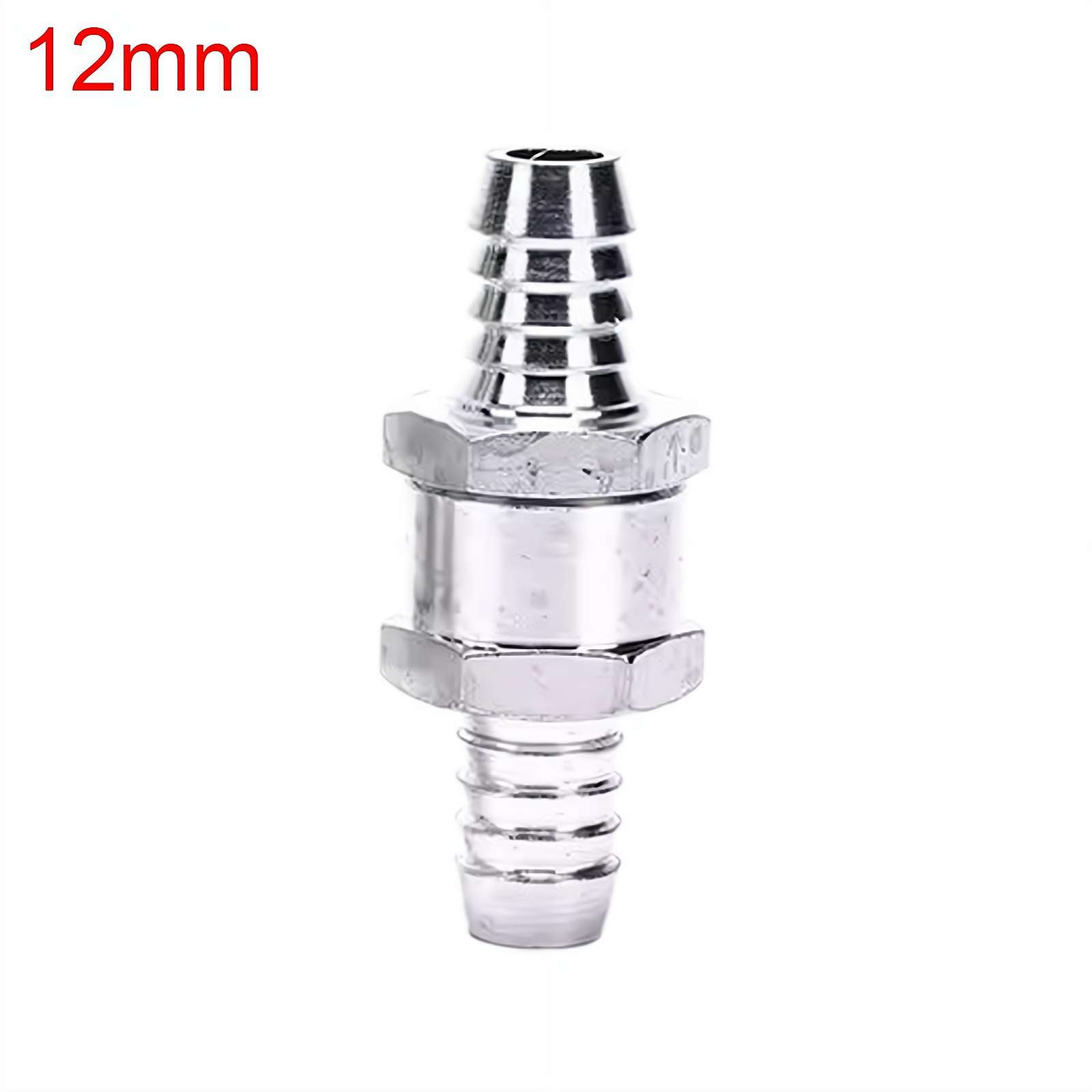 12mm Fuel Non Return One Way Check Valve for Fuel Line Oil Petrol ...