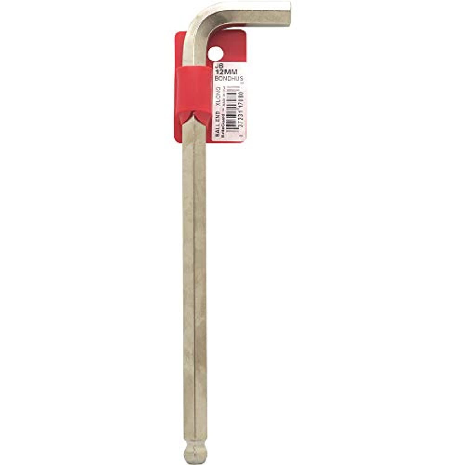 12mm Hex (Allen) Balldriver® Extra-Long Arm L-Wrench, Protanium® High ...