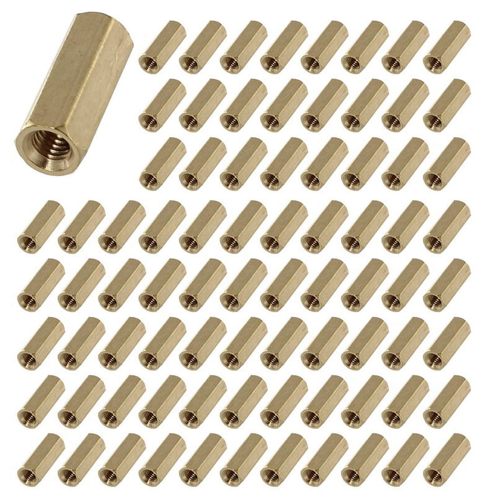 12mm Long Metal Hexagonal M3 Female Thread PCB Standoff Spacers 300 Pcs ...