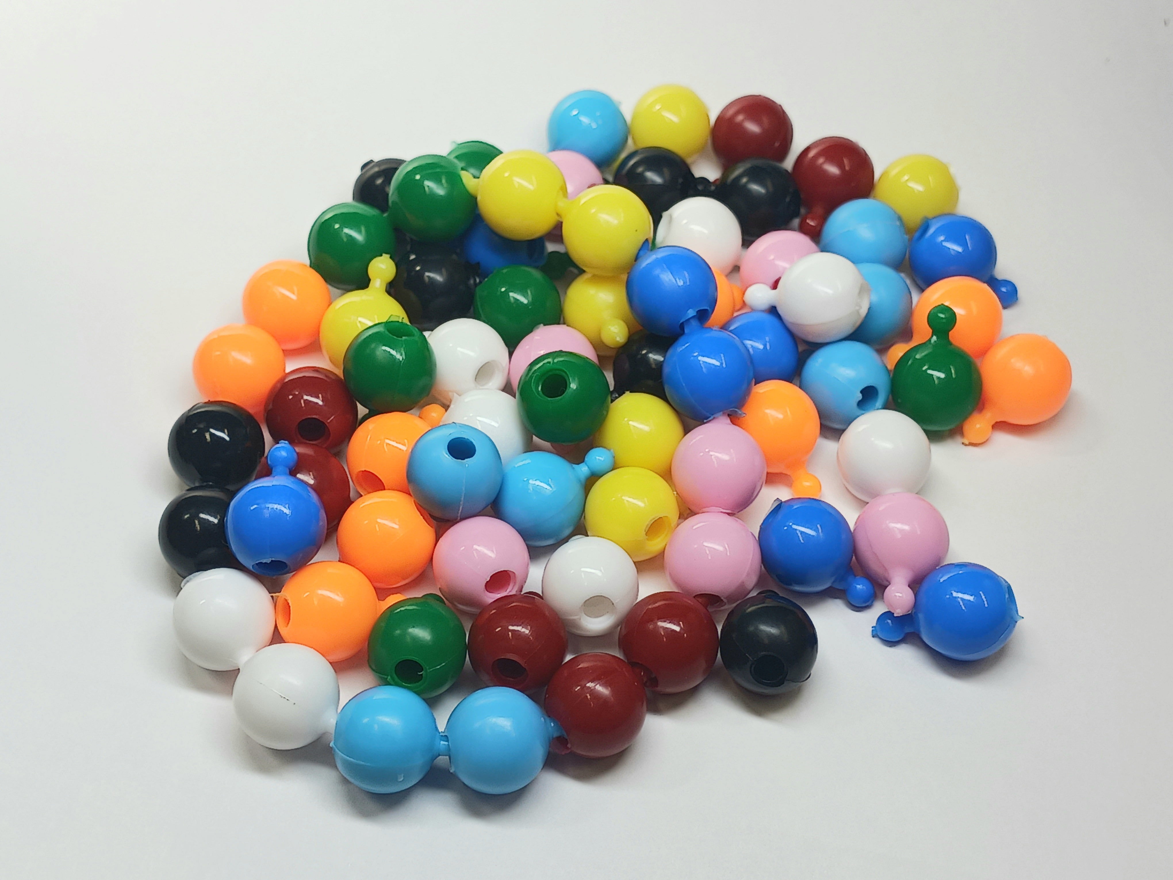 12mm Multi Opaque Color Pop Snap Craft Kids Beads 144pc. JOLLY STORE ...