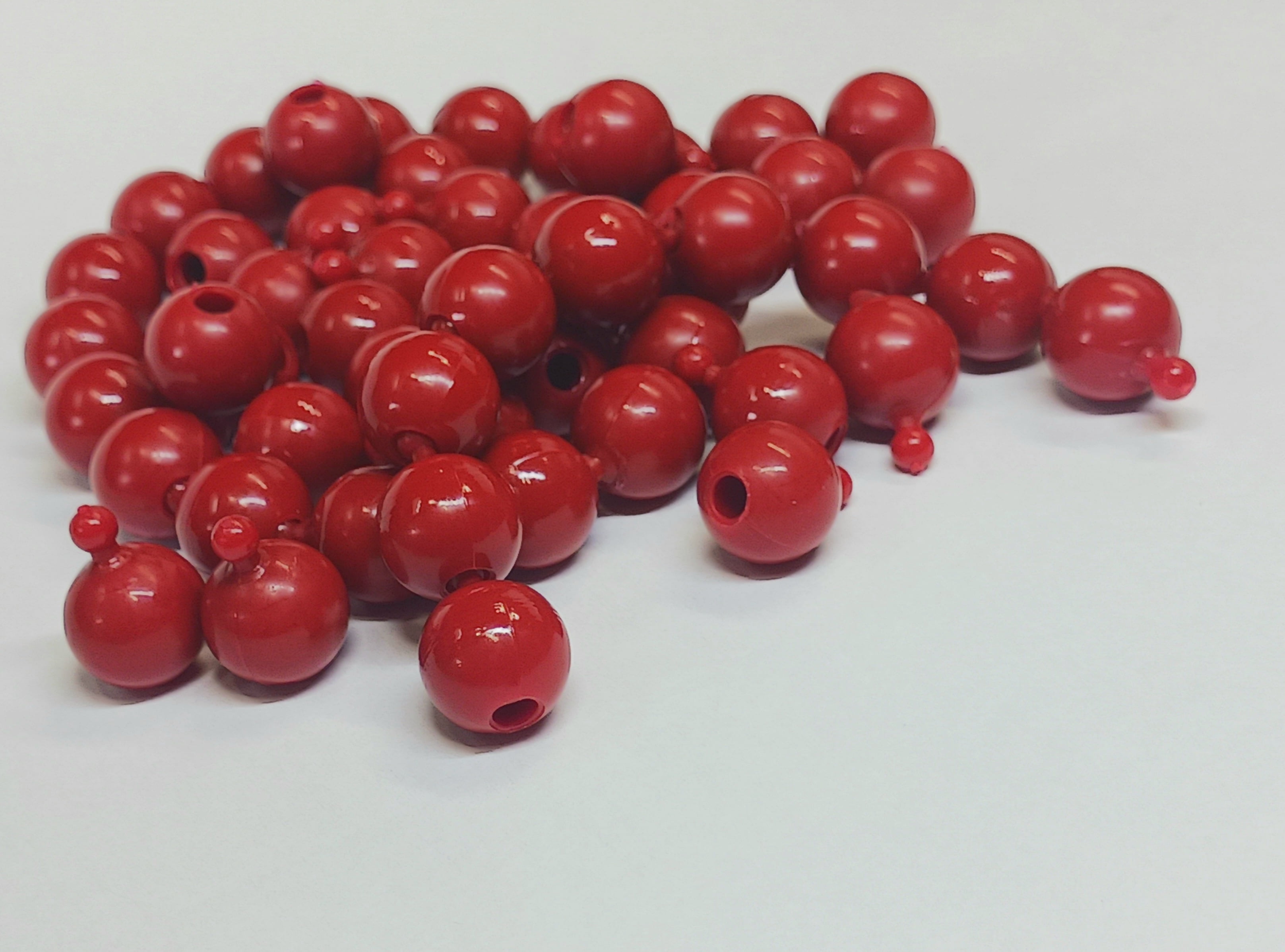 12mm Opaque Red Color Pop Snap Craft Kids Beads 144pc. JOLLY STORE ...