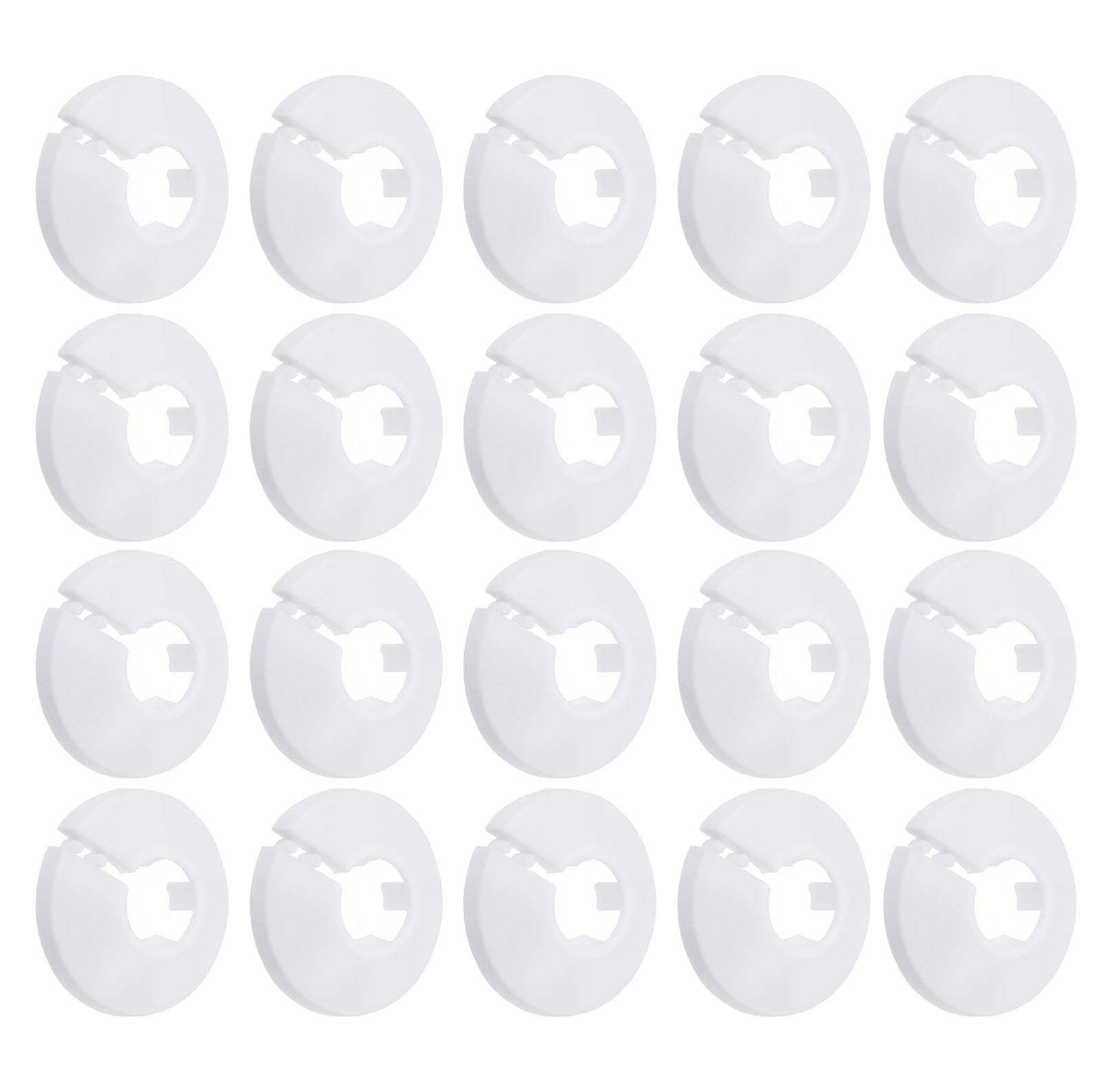 12mm Plastic Drain Pipe Rings Invisible Joints Decorative Accessory ...