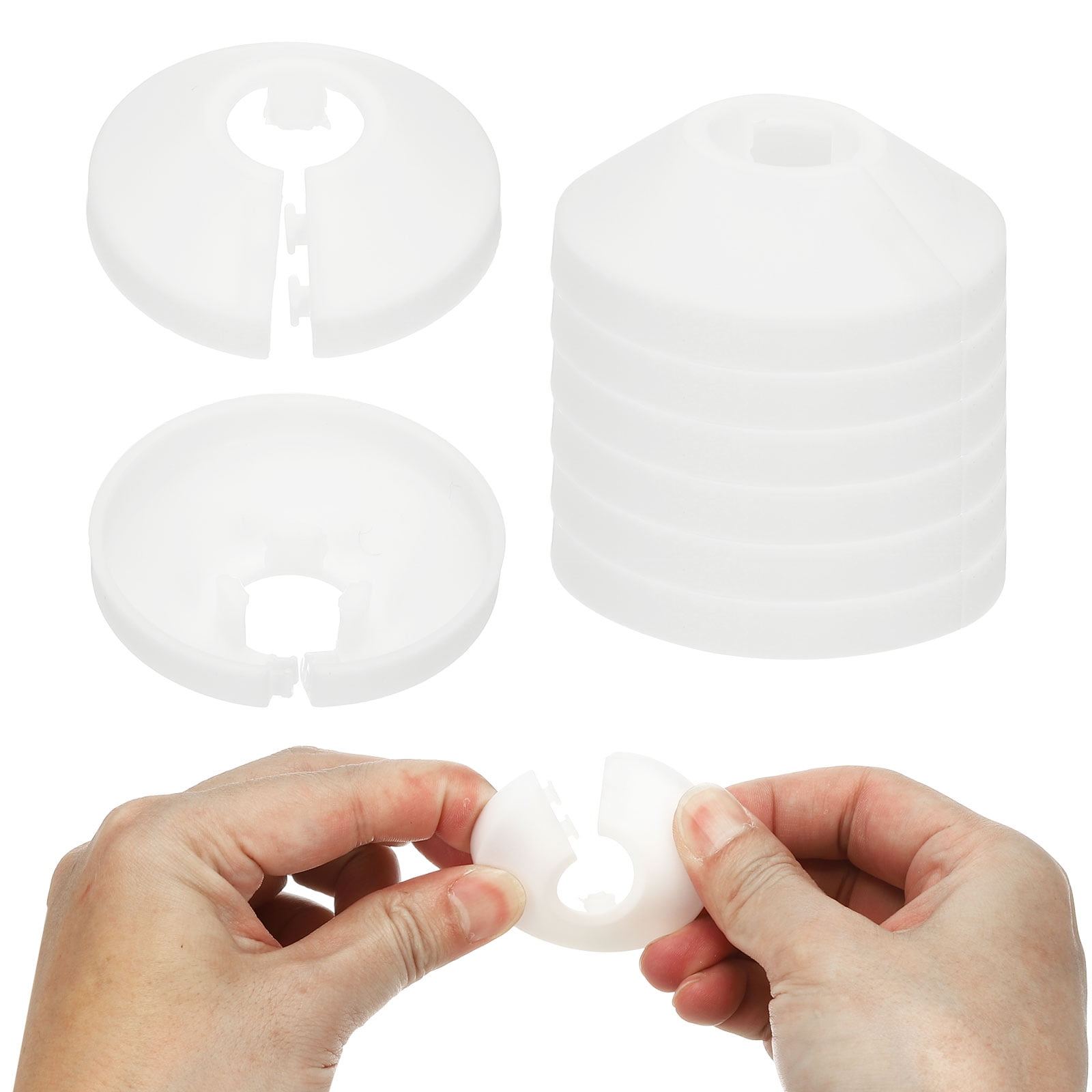 12mm Plumbing Cover Plates, 9 PCS Wall Split Flange Pipe Cover ...