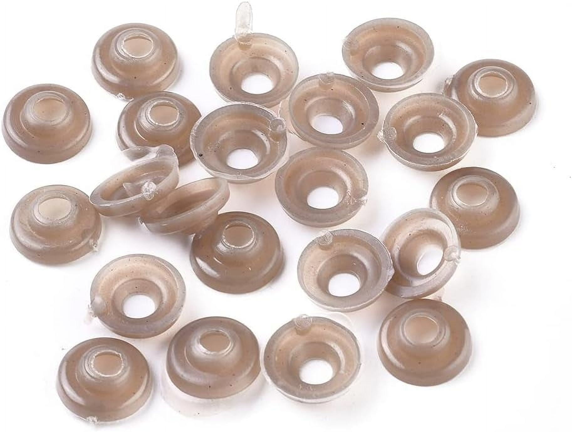 12mm Safety Eyes Washer 100pcs Craft Eyes Backs Stuffed Crochet Eyes Kawaii Eyes for Teddy Bear ...