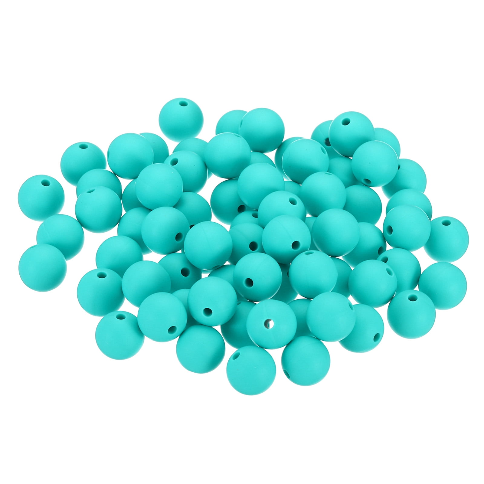 12mm Silicone Beads, 70PCS Silicone Beads Bulk Spacer Beads Focal for ...