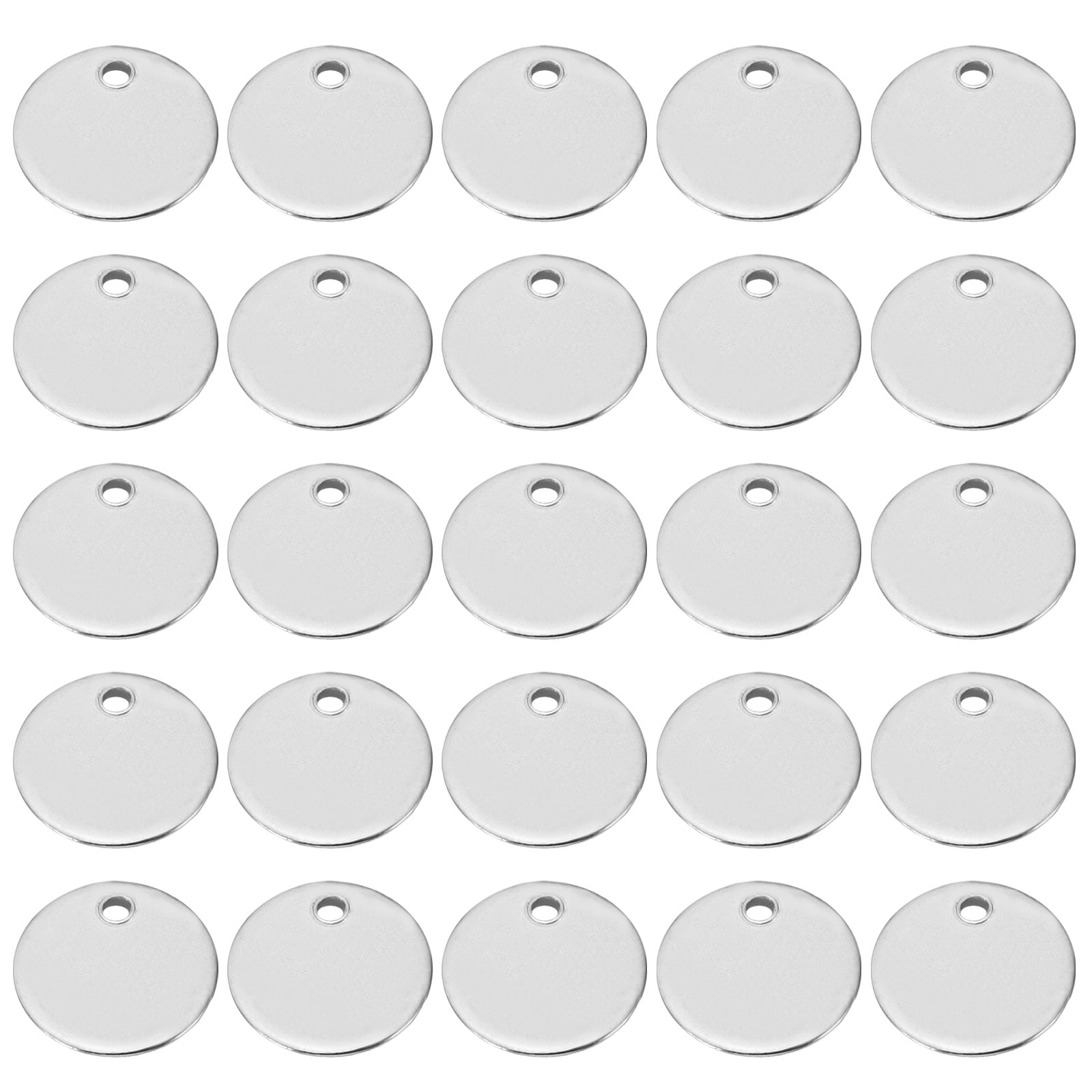 12mm Steel Disc, 50pcs Round Metal Stamping Blanks Tags Circle Metal ...