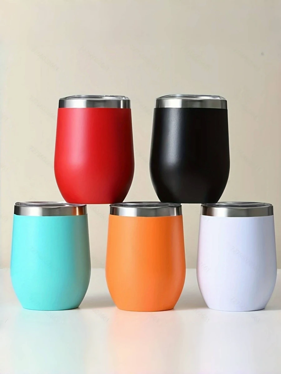 12oz/350ML Powder Coated Insulated Beer Mug - Double Wall Vacuum ...