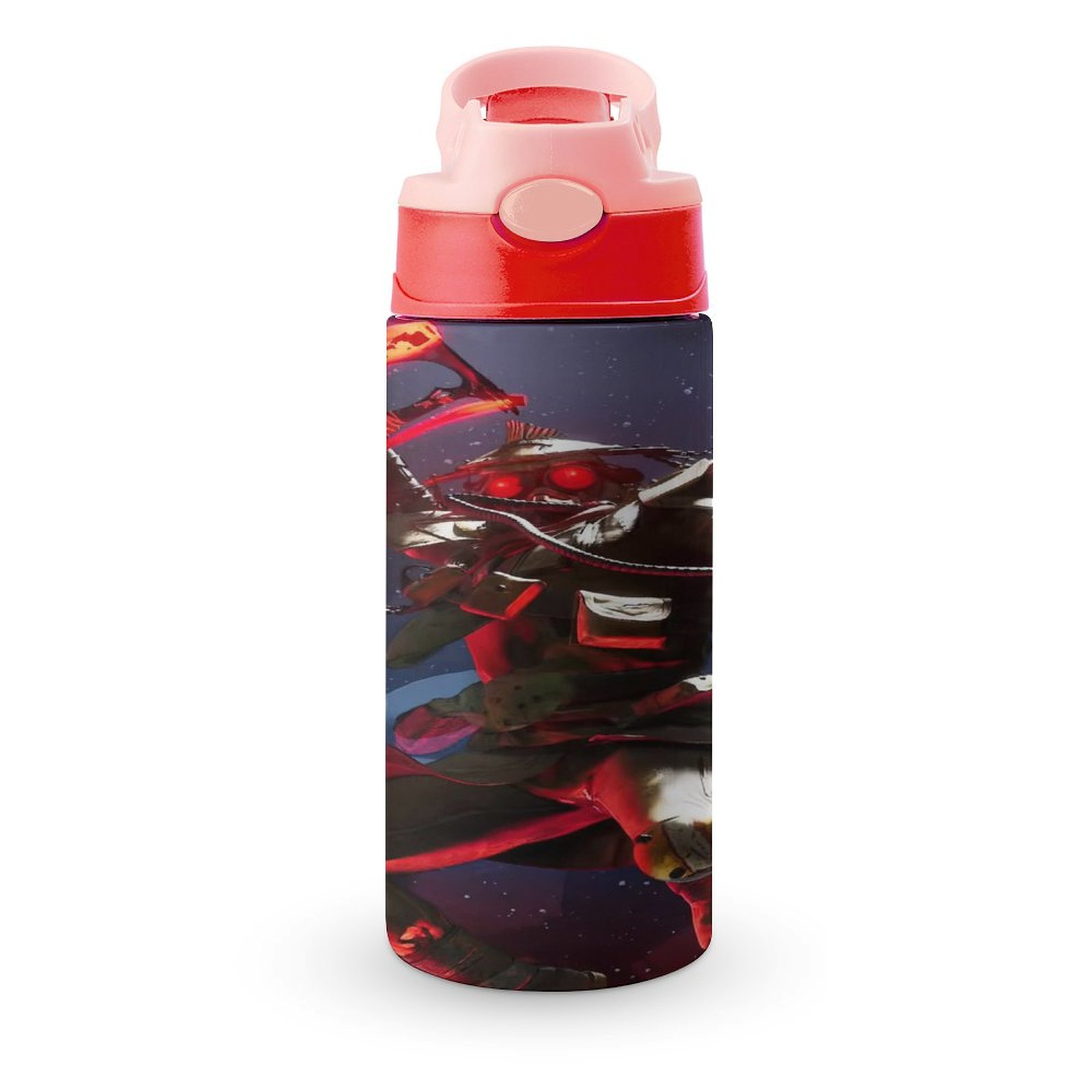 12oz Apex Legends Water Bottle with Straw Lid Insulated Cartoon ...