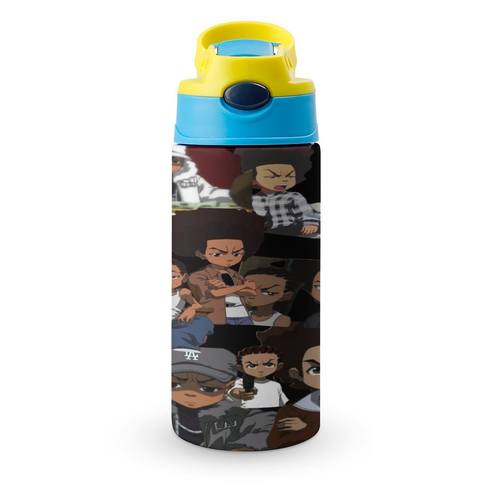 12oz Boondoc-k Water Bottle with Straw Lid Insulated Cartoon Stainless ...