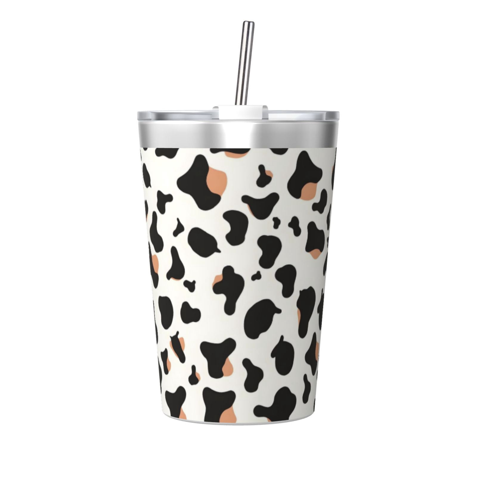 12oz Conical Thermal Insulation Cup 4.9×3.2in With Straw No Odor ...