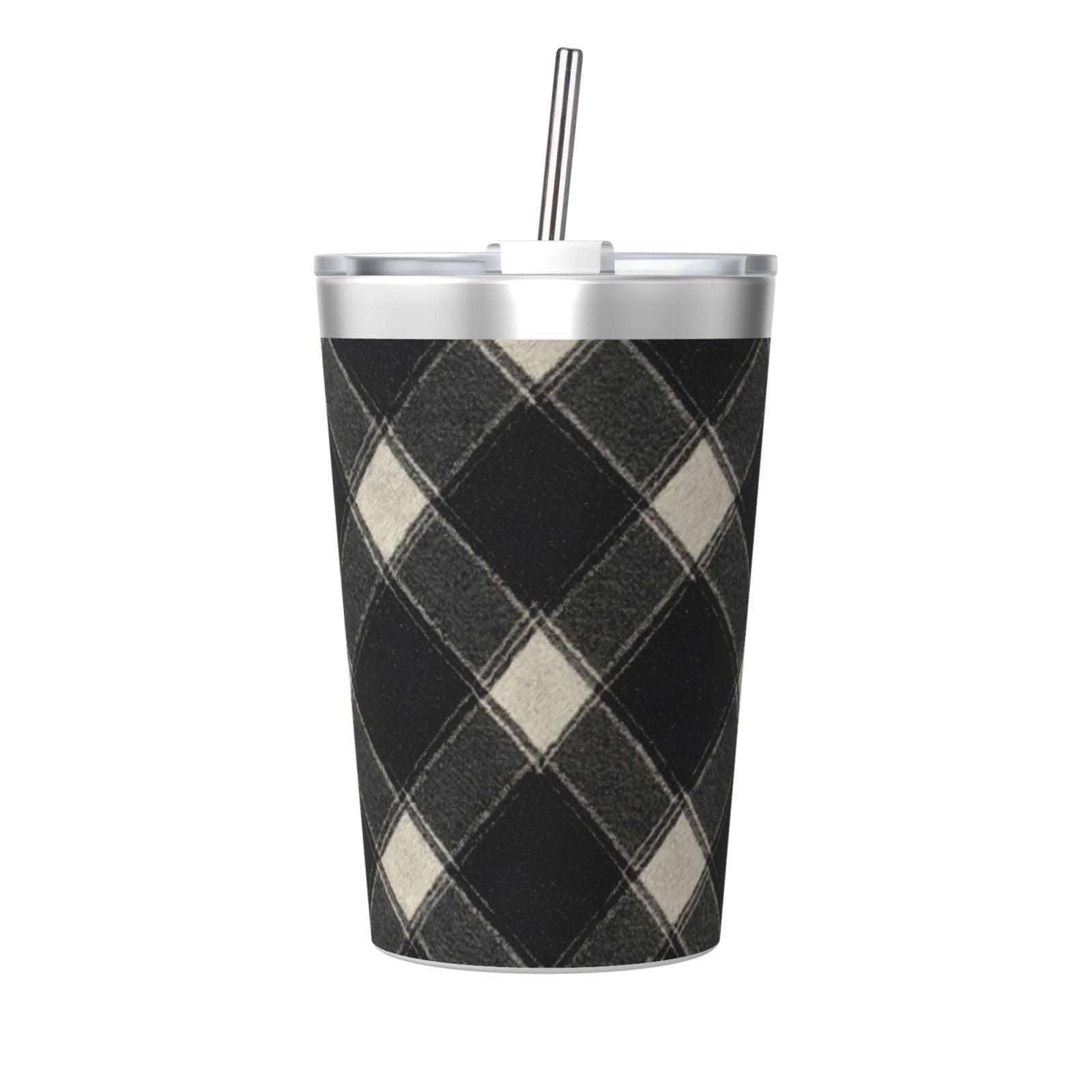12oz Conical Thermal Insulation Cup 4.9×3.2in With Straw No Odor ...