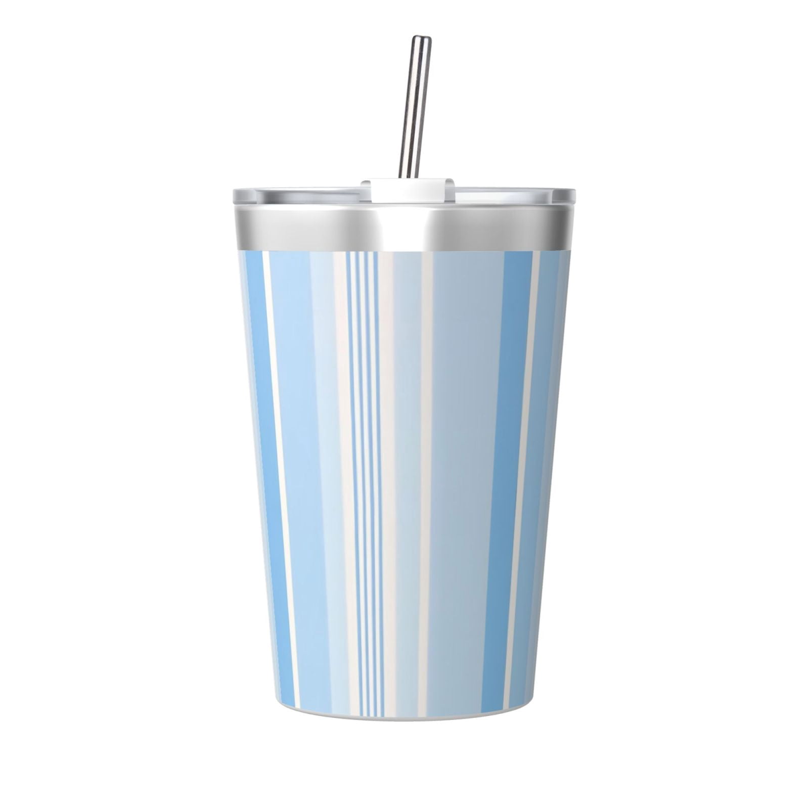12oz Conical Thermal Insulation Cup 4.9×3.2in With Straw No Odor ...