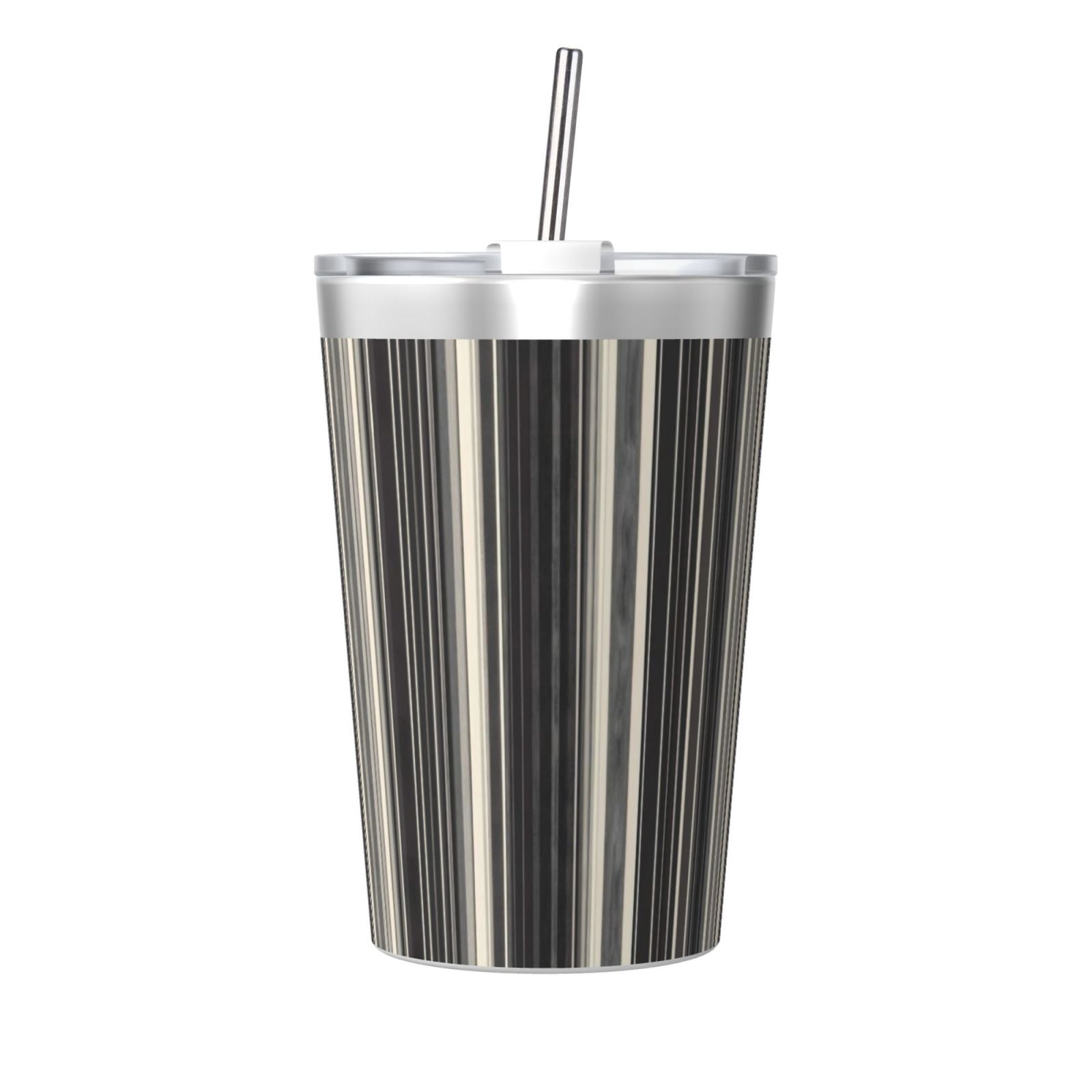 12oz Conical Thermal Insulation Cup 4.9×3.2in With Straw No Odor ...