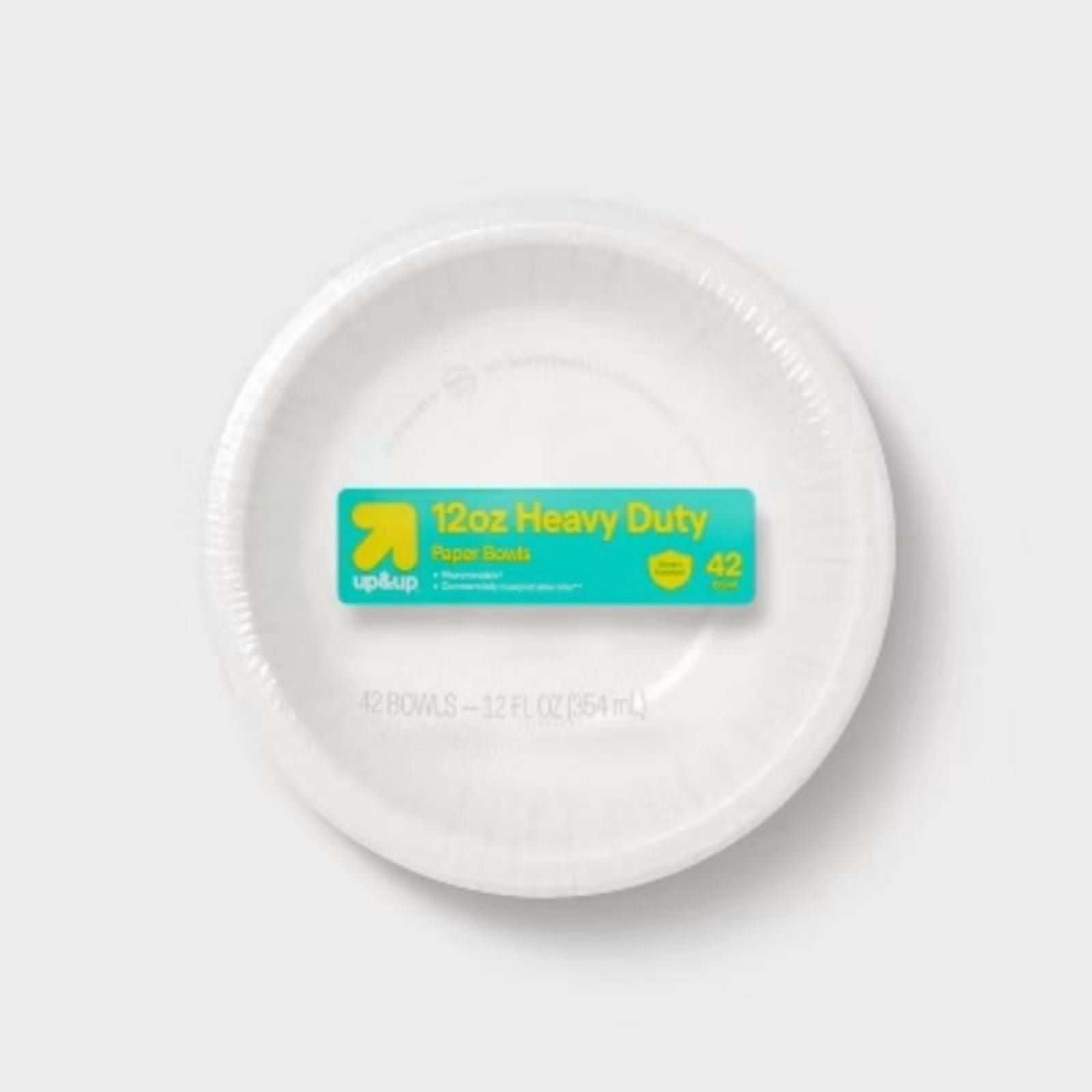 White Paper Bowl - 42ct/12oz - Walmart.com