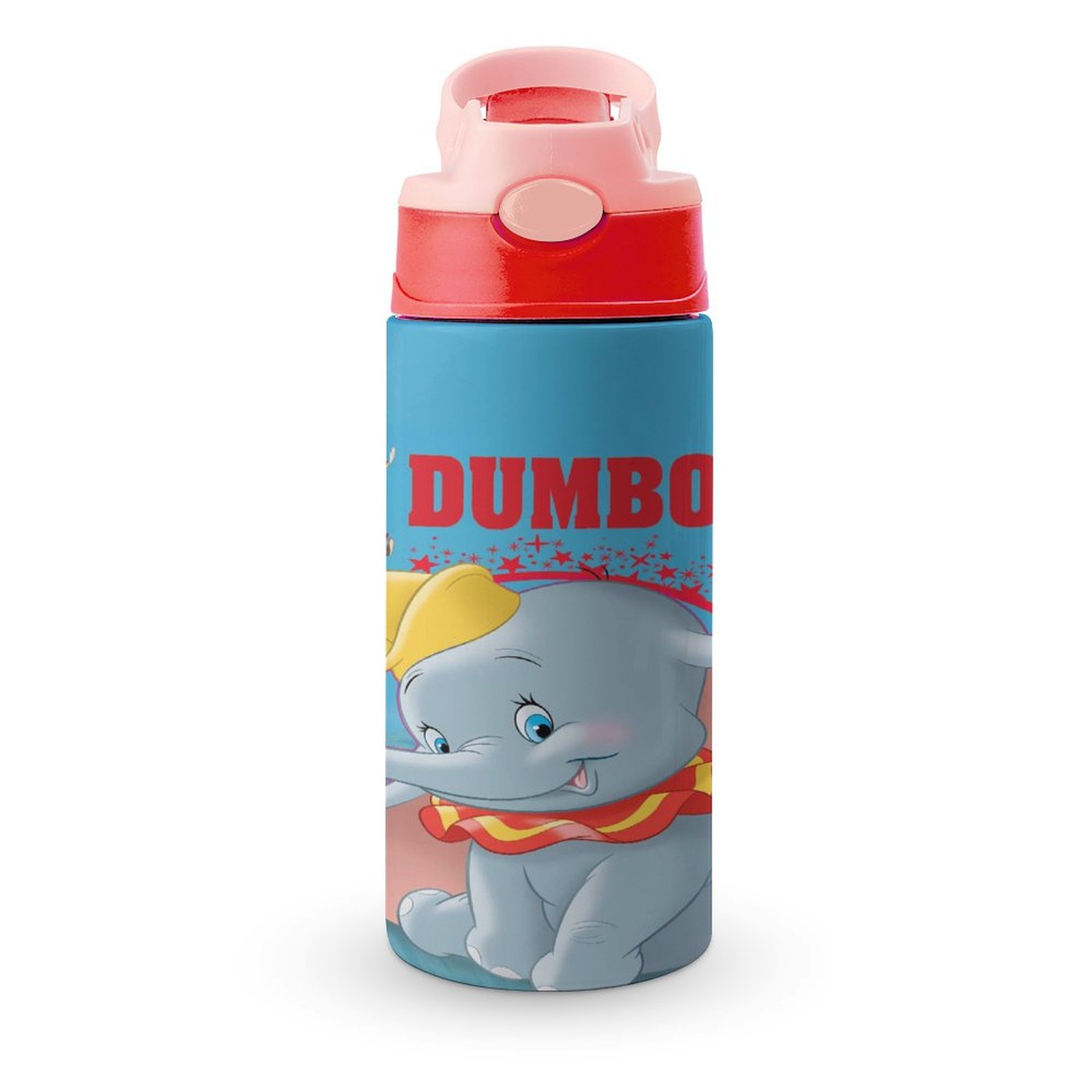12oz Dumb-0 Water Bottle with Straw Lid Insulated Cartoon Stainless ...