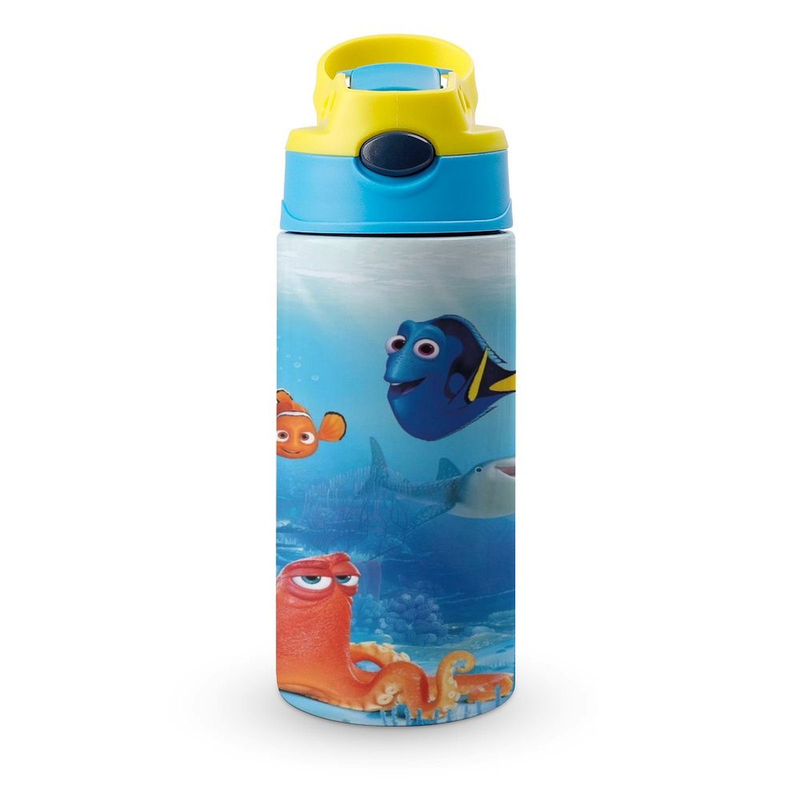 12oz Finding Ne-m Water Bottle with Straw Lid Insulated Cartoon ...