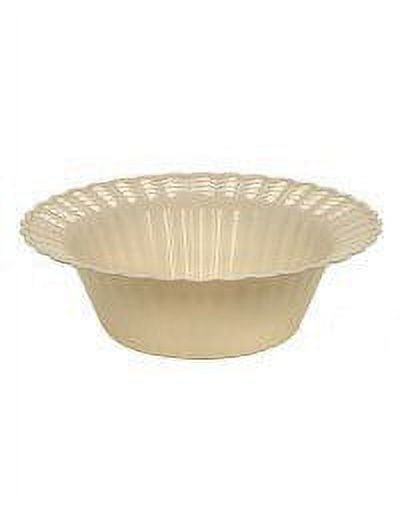 12oz. Ivory Yoshi Scalloped Bowls 18ct. - Walmart.com