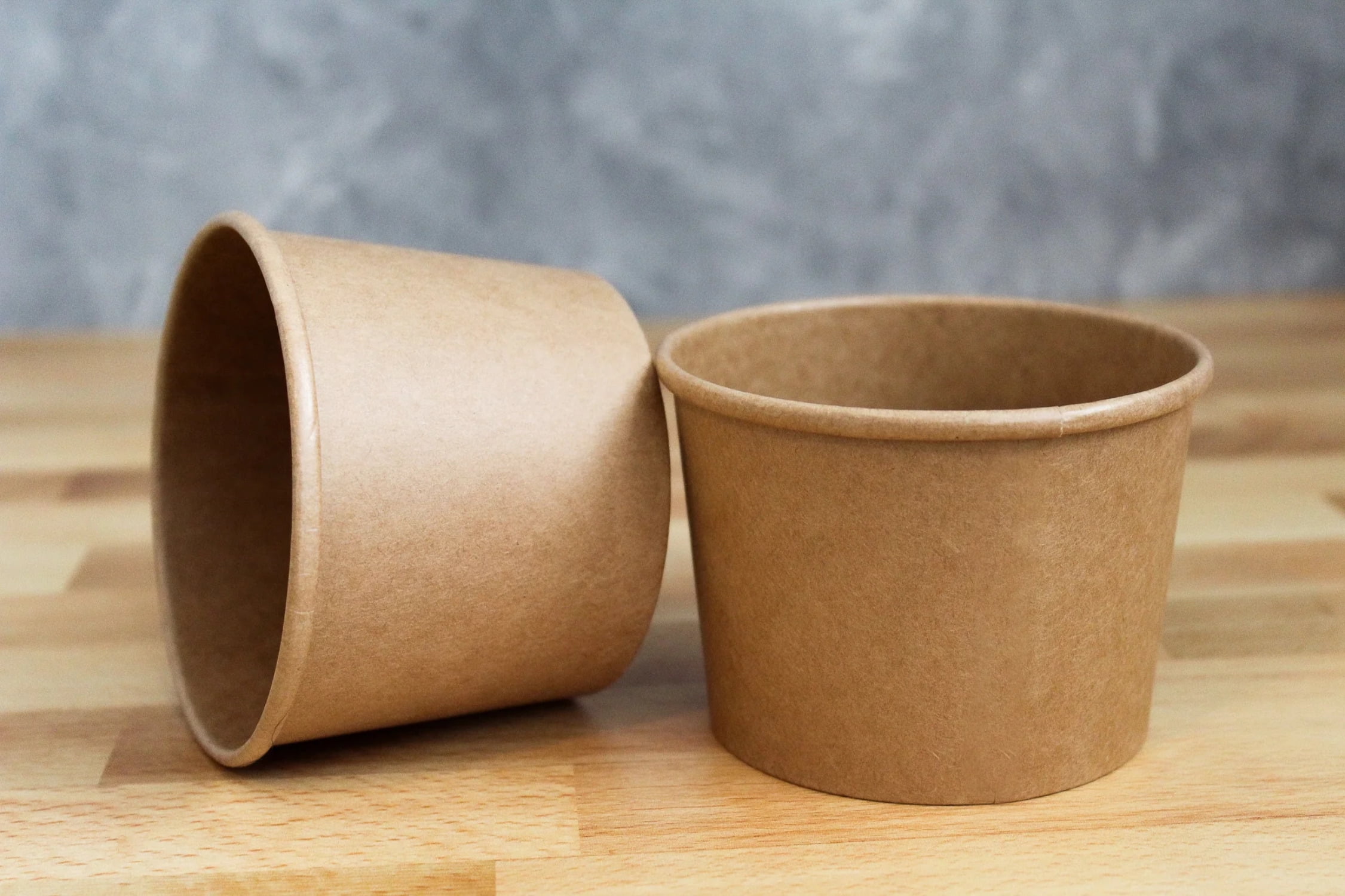 12oz Kraft Paper Soup Container (500pcs) | Take-Out | Round Paper ...