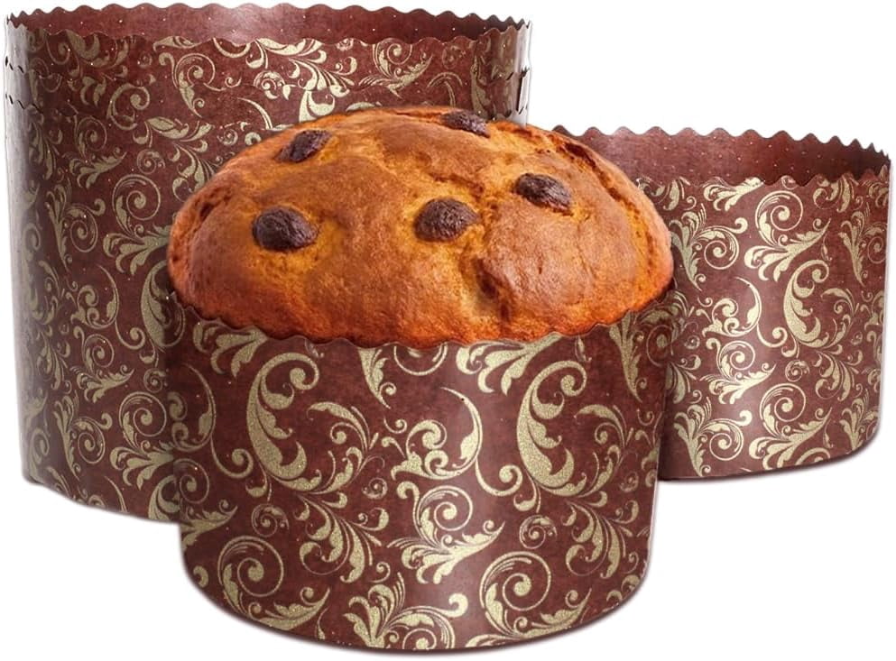 12oz Panettone Paper Mold Kulich |12 Pack| Paa Easter Bread Forms Bread ...