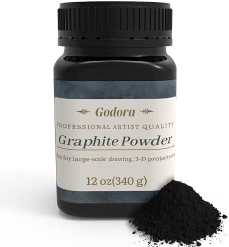 12oz Pure Graphite Powder - Amazing Artistic Powdered Graphite for ...