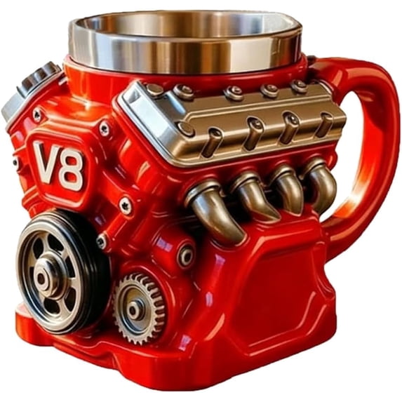 12oz Vintage Beetle Car Coffee Mug, 3D Mechanical Coffee Cup, Coffee ...