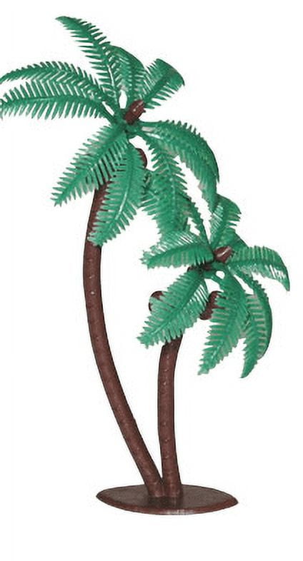 12pack Coconut Palm Tree Cake / Cupake Decoration Toppers - Walmart.com
