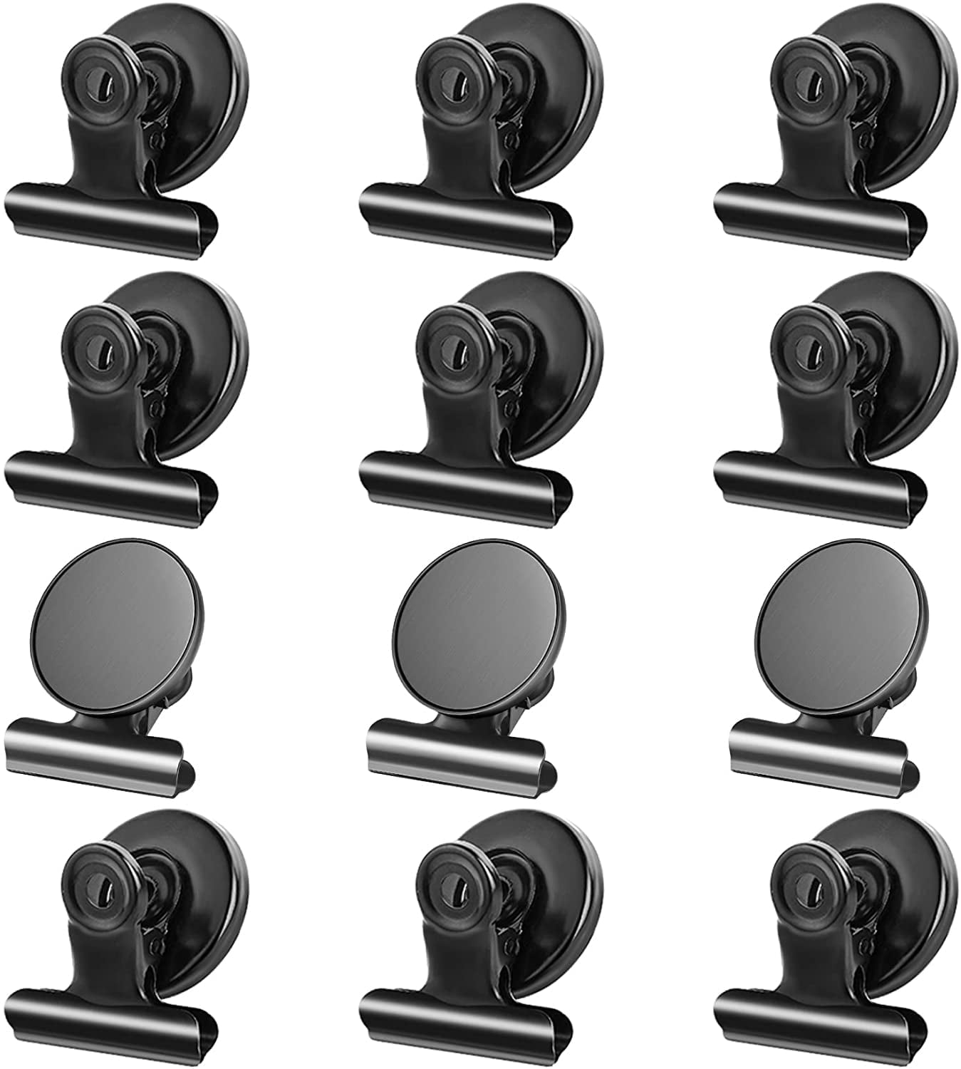 12pack Fridge Magnets Refrigerator Magnets Magnetic Clips Heavy Duty ...