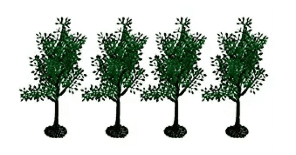 12pack Green Branch Trees Cake / Cupake Decoration Toppers - Walmart.com