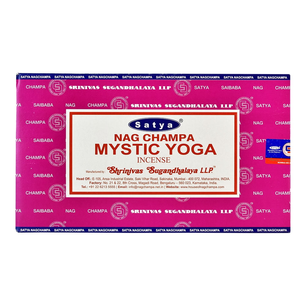 12pc Box - Satya Incense Sticks - 15g / Mystic Yoga - Walmart.com