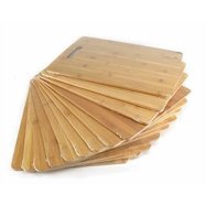 Bulk 12" Round Plain Bamboo Board (Set of 12) | For Customized, Personalized Engraving Purpose ...