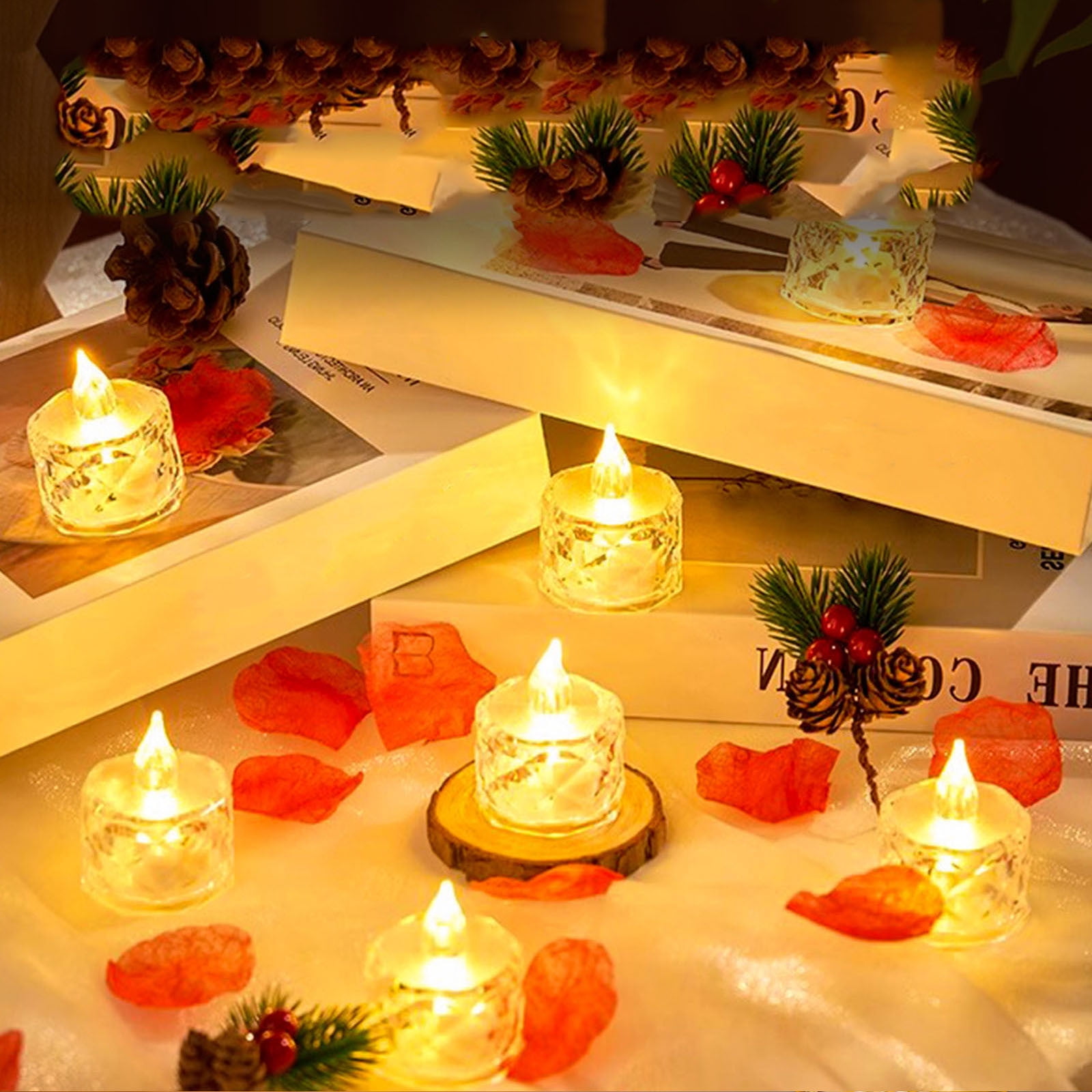 Halloween Clearance 12pc Christmas Decoration Romantic Birthday ...