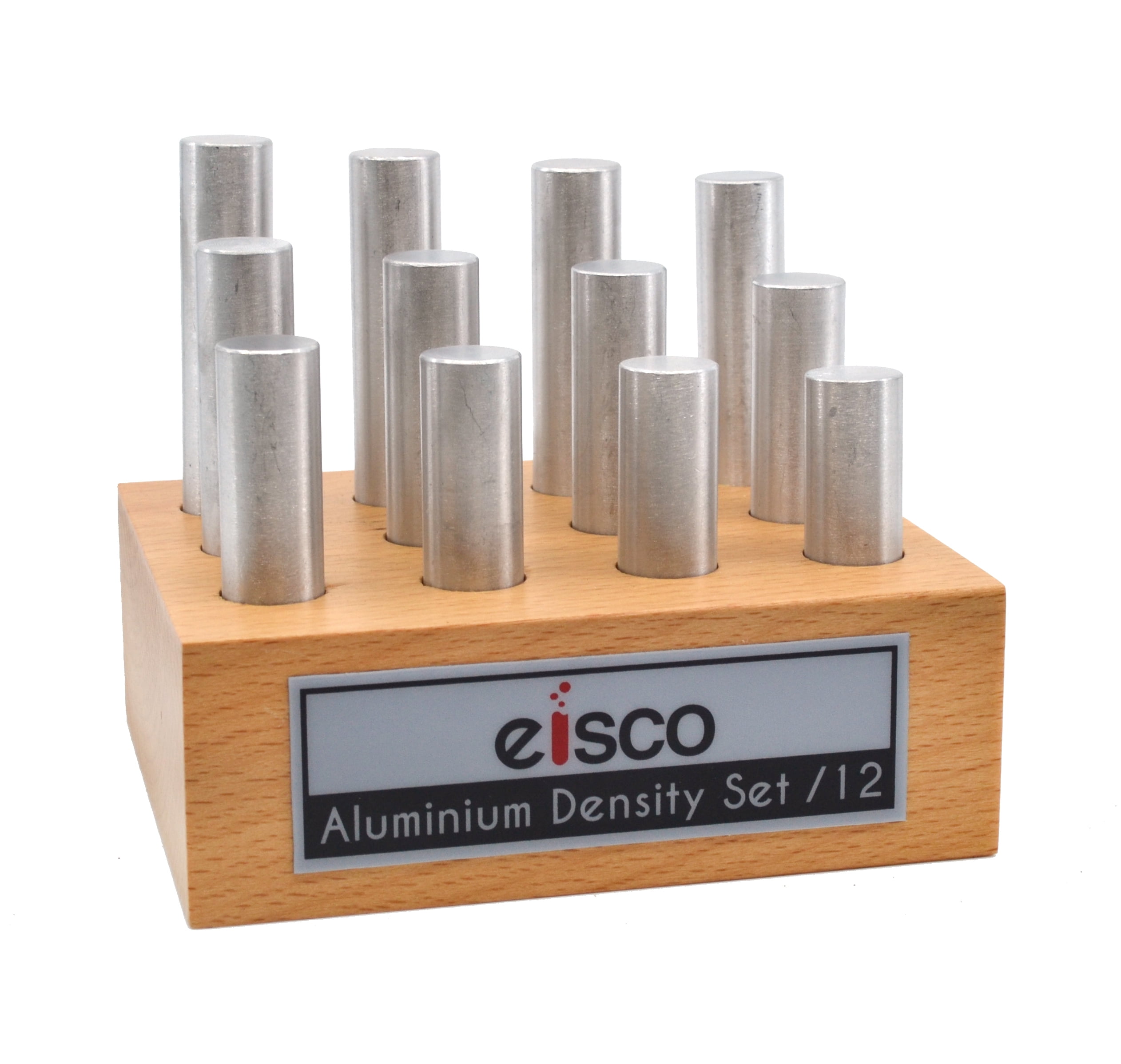 12pc Cylindrical Bars Density Set, Aluminum - Various Lengths ...