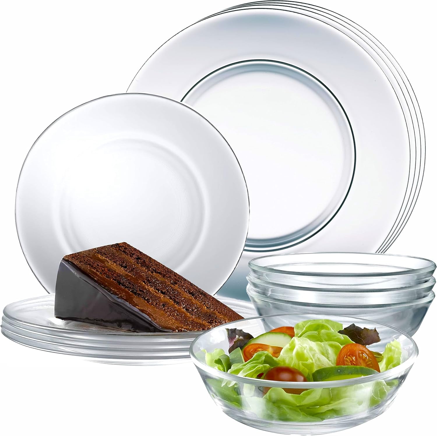 Bread & Butter Dinner, Dessert, Salad Plates & Serving Cereal Soup ...