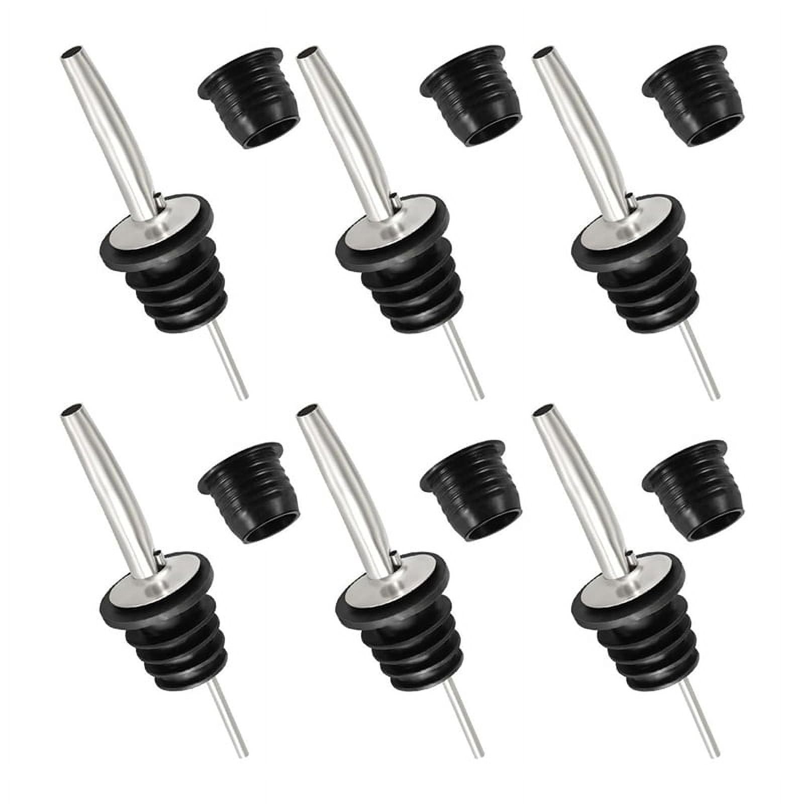 12pc Liquor Pour Spout & Adapters,Bottle Pourers for Alcohol Speed ...