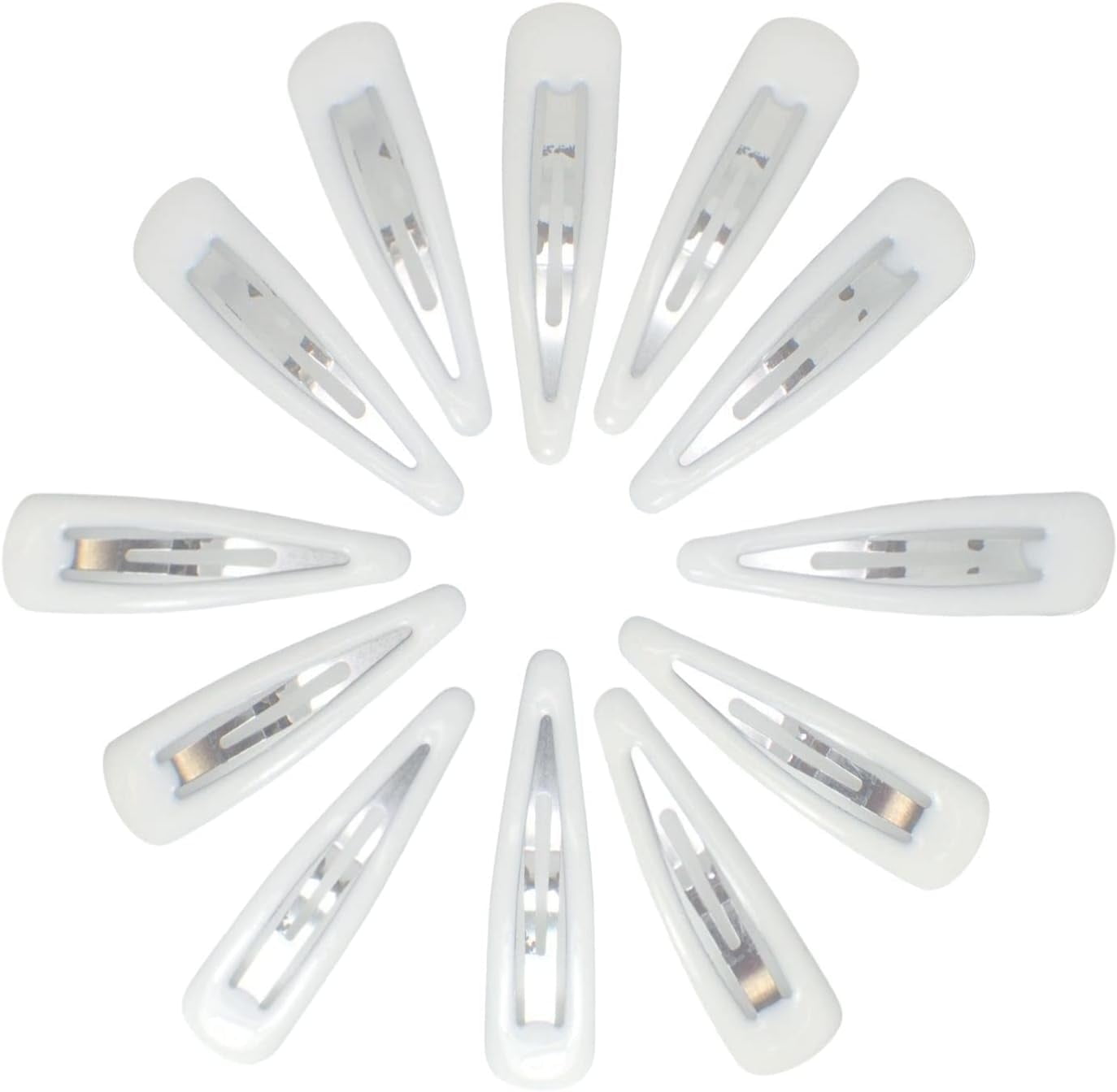 12pc Snap Clips 5cm / 2" Snap Hair Clips Sectioning Slide Hair Grip ...