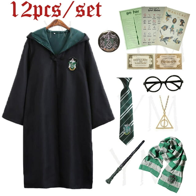 12pc/set Harry Potter Ravenclaw Cloak Costume - Walmart.com